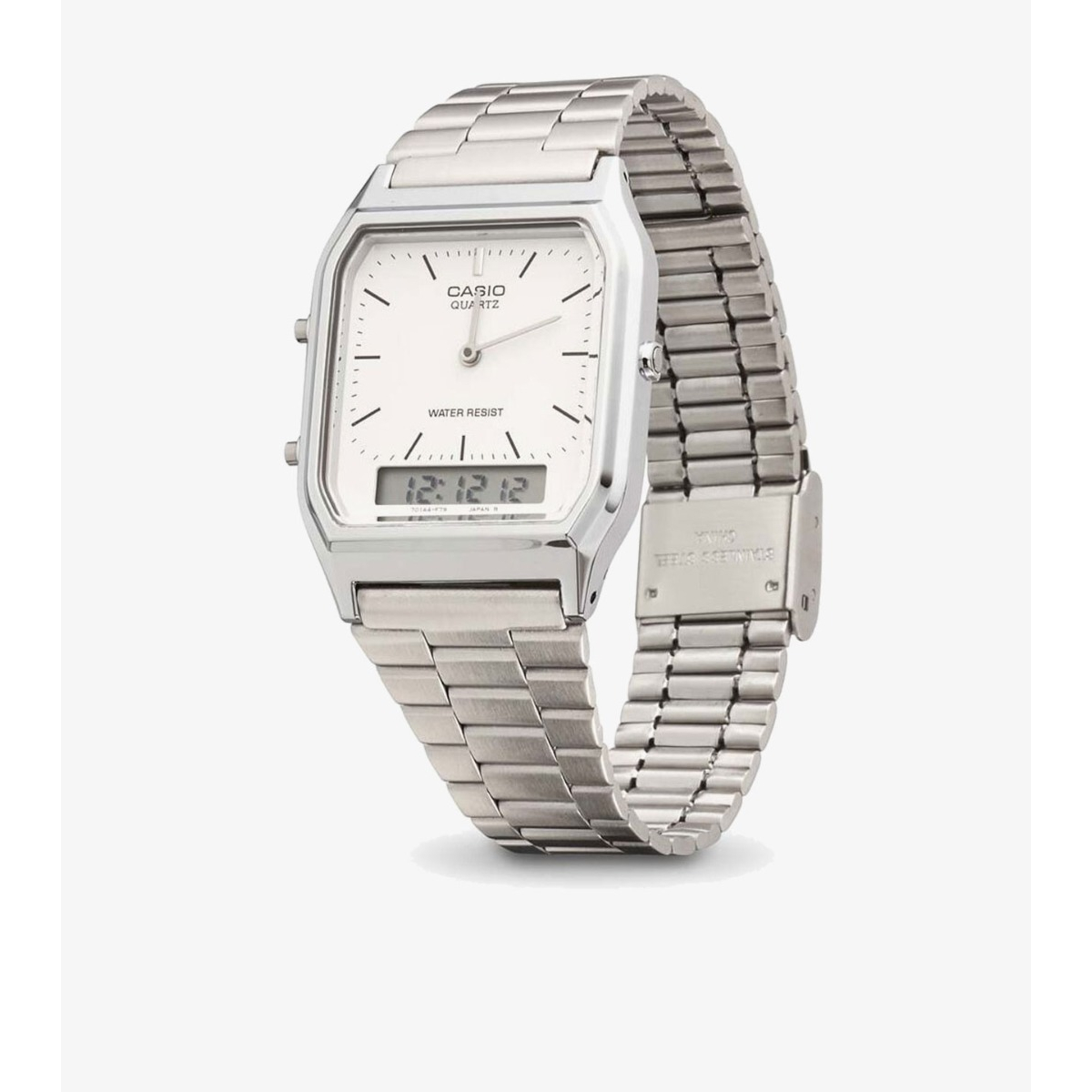Casio Edgy Collection Aq-230a Silver White - CornerStreet