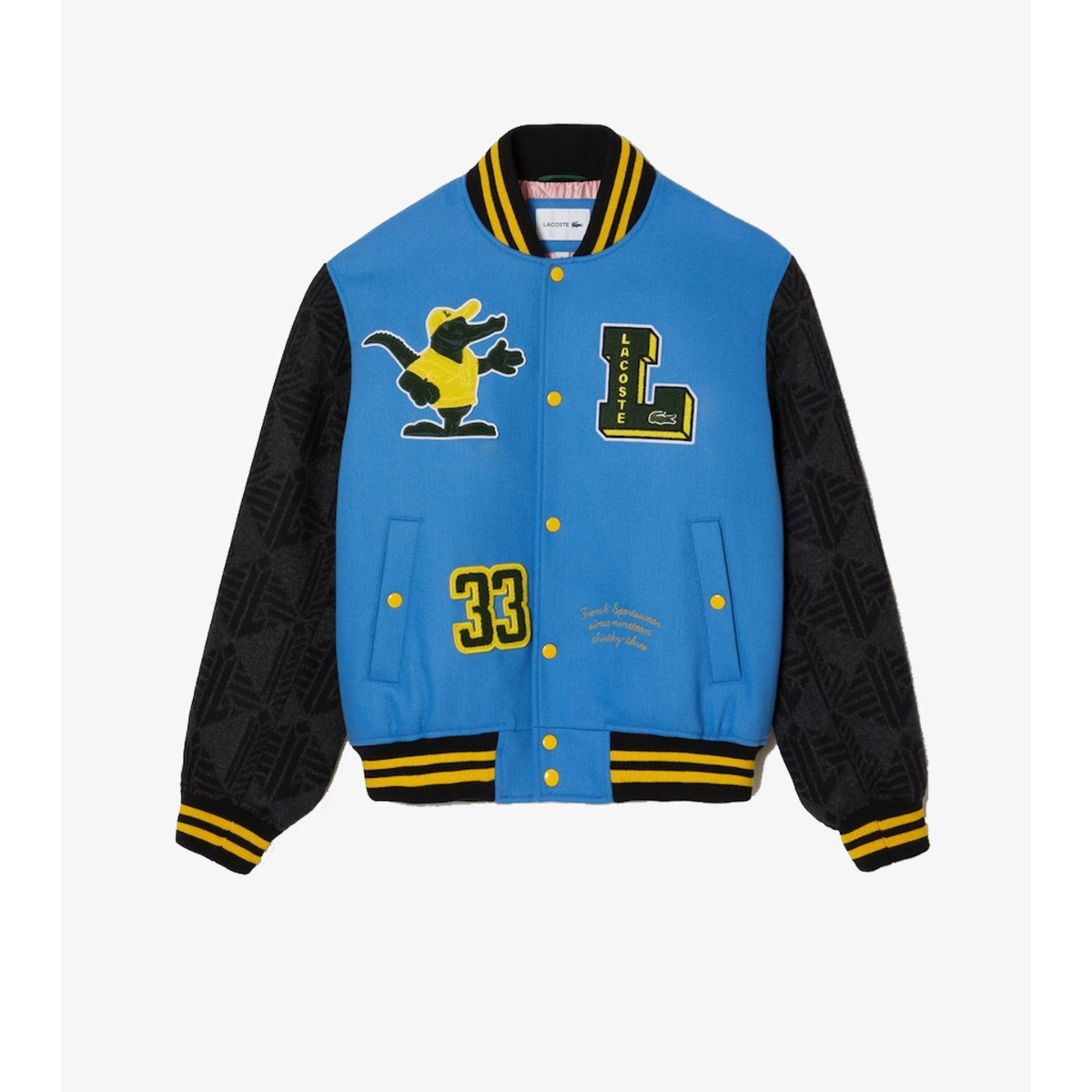 Lacoste Live Teddy Laine Monogram Blue Black - CornerStreet