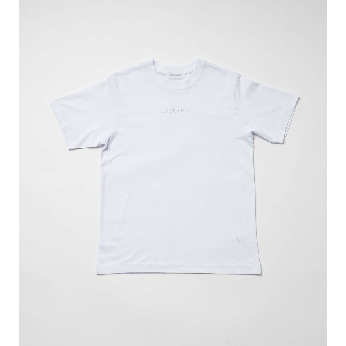 Tee Corner Classic White White - CornerStreet