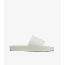 Y-3 Adidas Water Slides Off White - CornerStreet