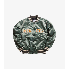 Mercer Varsity Jacket - Olive Mc05-1. - CornerStreet
